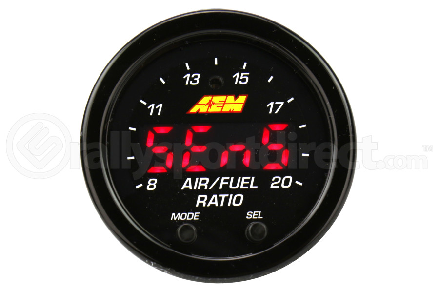 AEM Electronics XSeries Wideband AFR Gauge wOBDII Connectivity | 30 ...