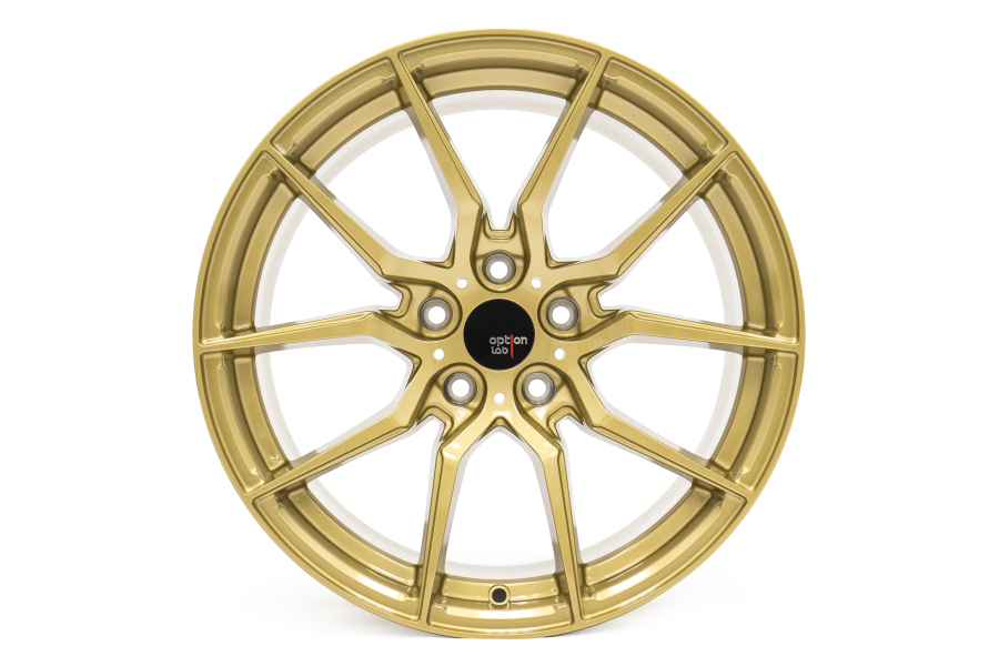 Option Lab Wheels R716 18x95 35 5x100 Top Secret Gold - Subaru Limited ...