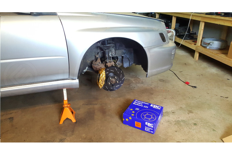 EBC Brakes USR Series Sport Slotted Front Brake Rotors - Subaru WRX ... EBC Brakes USR Series Sport Slotted Front Brake Rotors - Subaru WRX ...