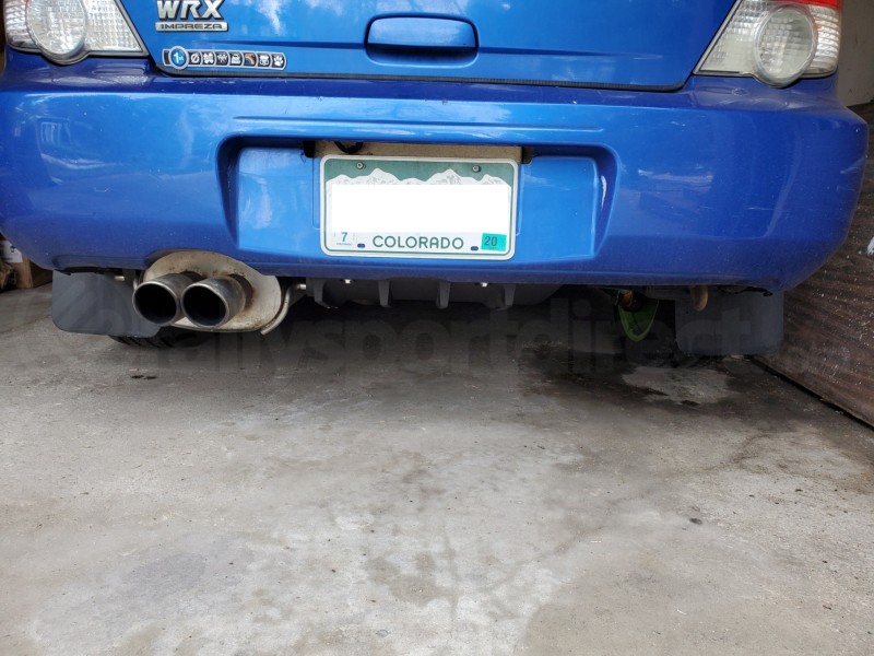 STI JDM Rear Diffuser - Subaru WRX STI 2004-2007 | ST91225FE000 ...