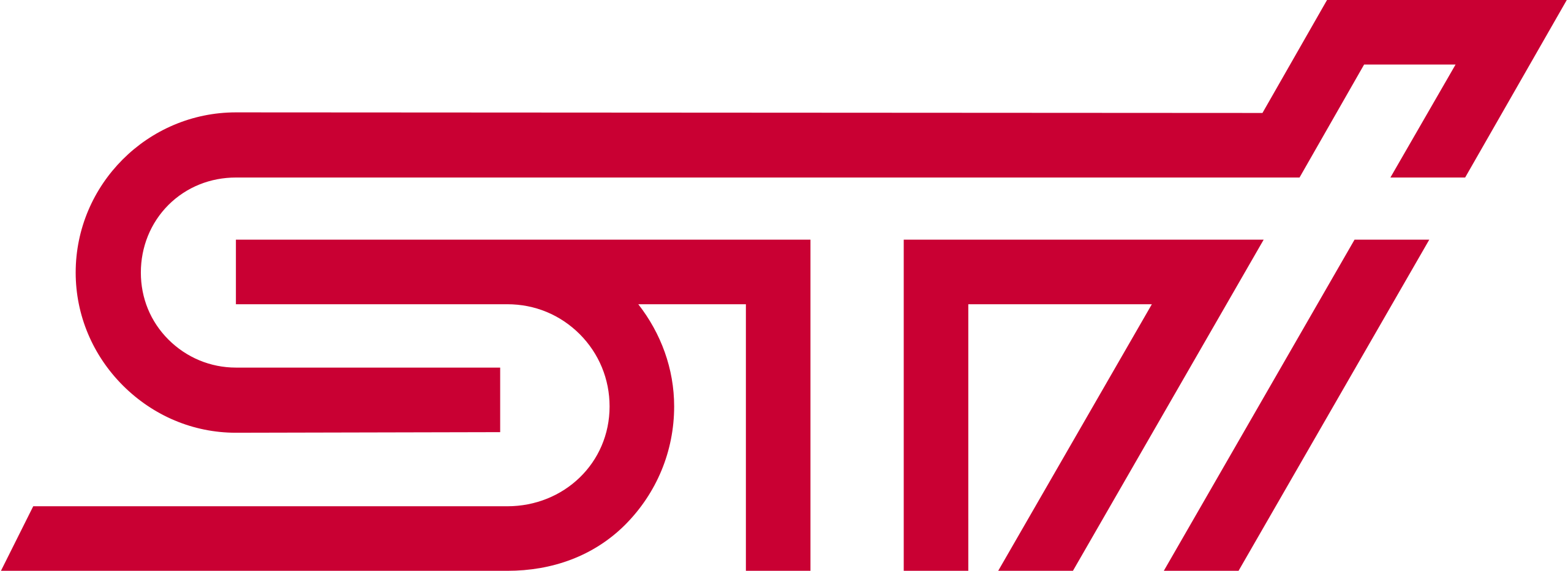 STI Front Lip Under Spoiler Cherry Red 2022+ Subaru WRX|Subispeed